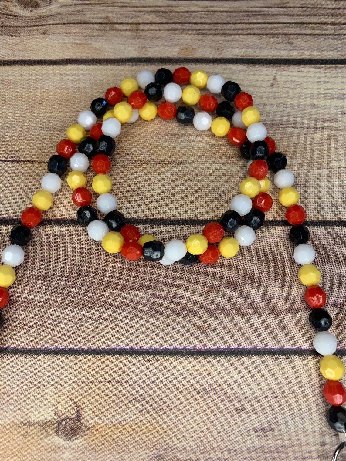 Mickey Mouse Inspired Mask Chain/ Mask Lanyard/ Beaded Mask | Etsy