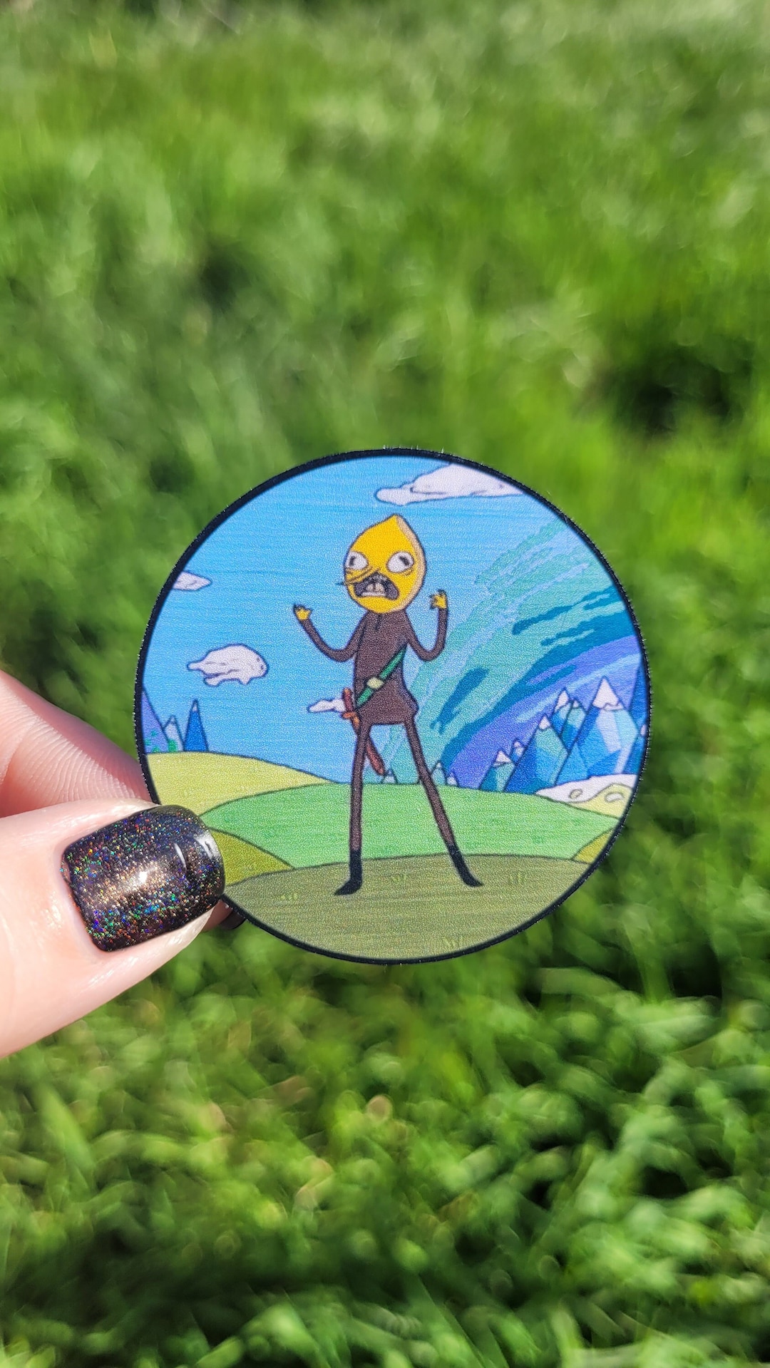 Earl of Lemongrab Adventure Time Vinyl Sticker - Etsy
