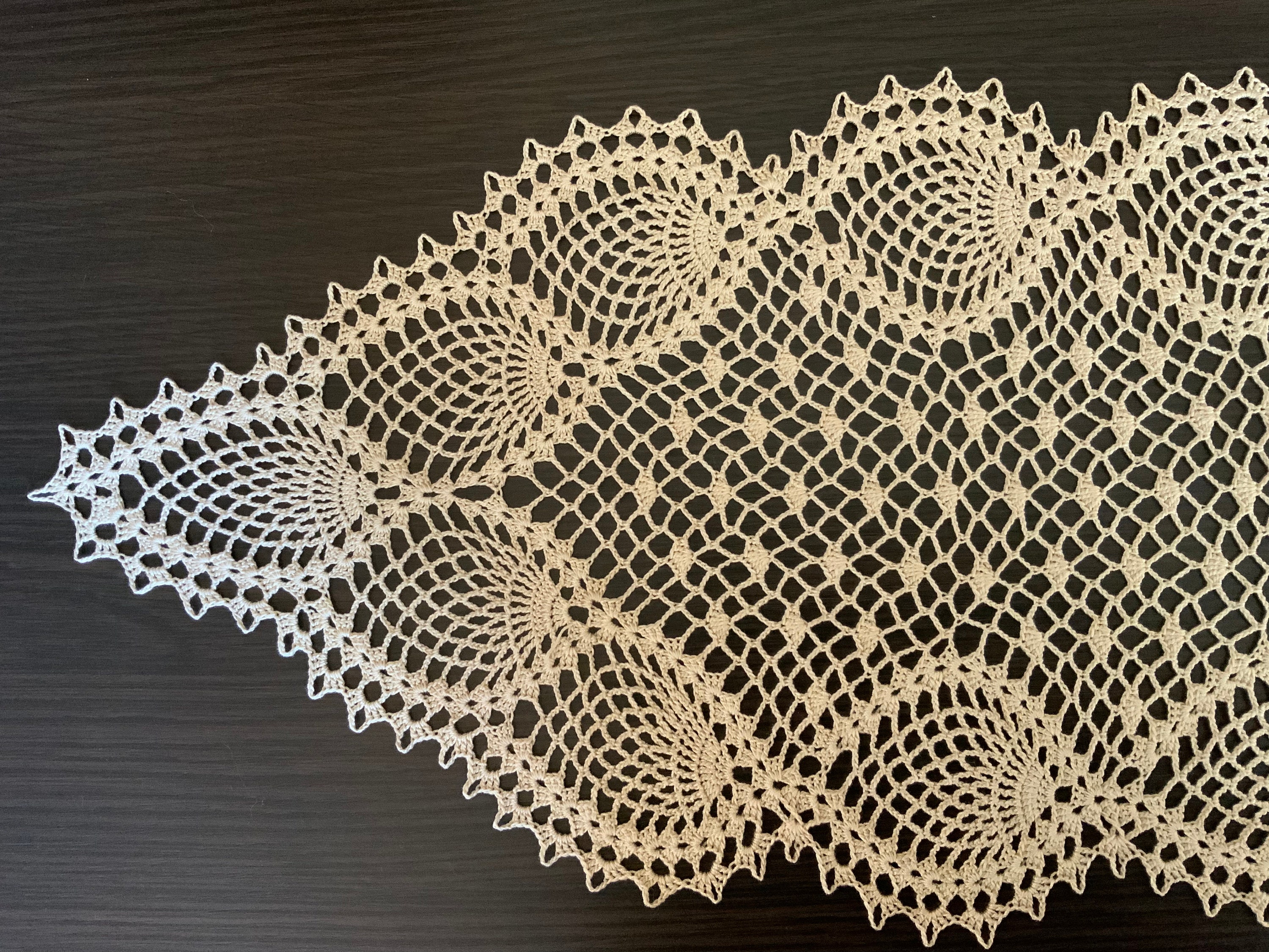 Light Beige Crochet Napkin Crochet Doily Handcrafted Home - Etsy