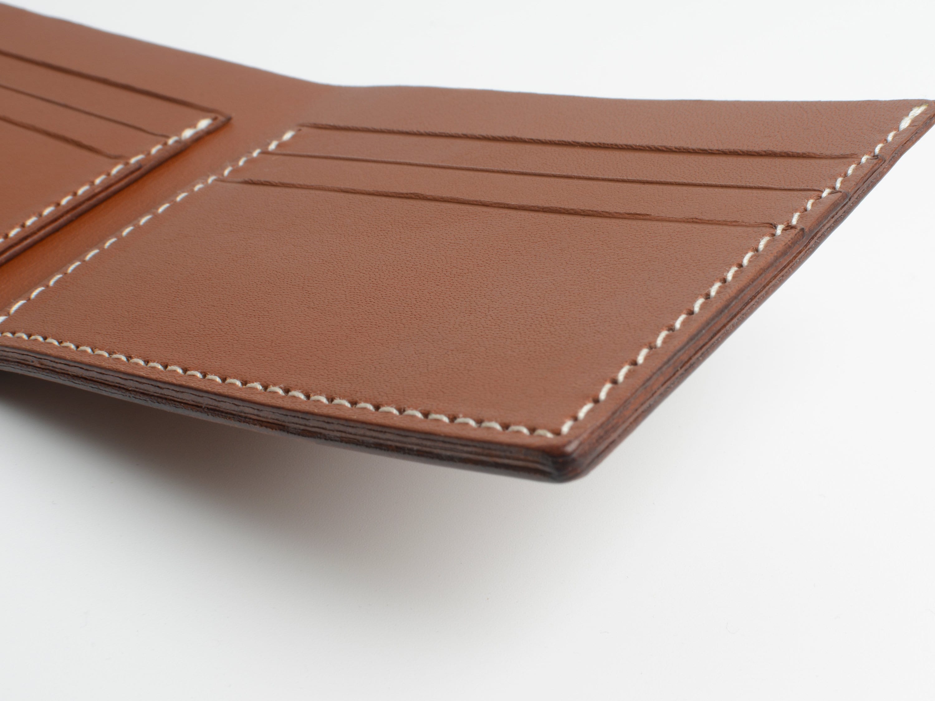 Slim Minimalist Kangaroo Leather Wallet Made From Full Grain Vegetable ...
