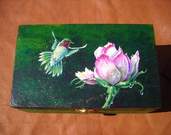 Hand Painted Box | Etsy