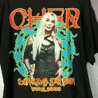 Vintage 2002 Cher Tour T-shirt - Etsy