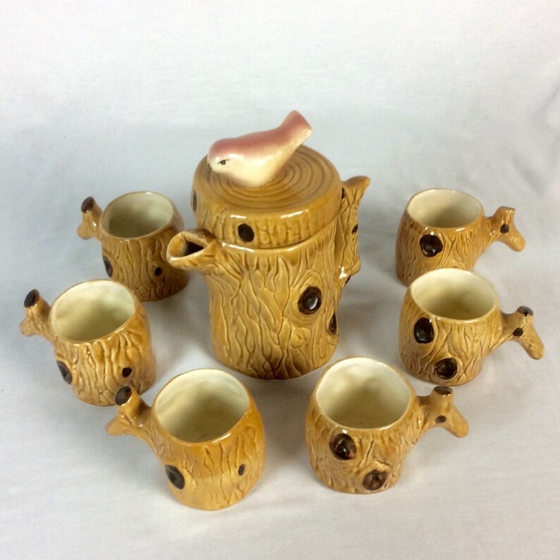 Vintage 1950s Tea or Chocolate Pot Set - Etsy