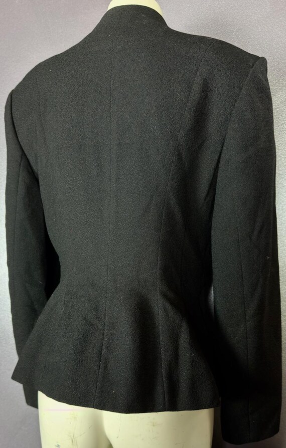 Vintage 1960s Lilli Ann Black Jacket - Gem