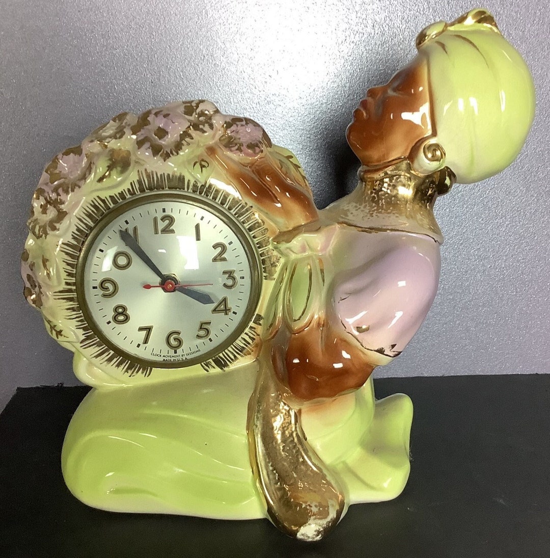 Vintage 1950s Sessions Genie Clock - Etsy