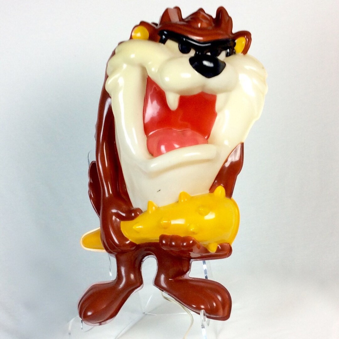 Vintage 1990s Headlites Blow Mold Tasmanian Devil Wall Lamp - Etsy