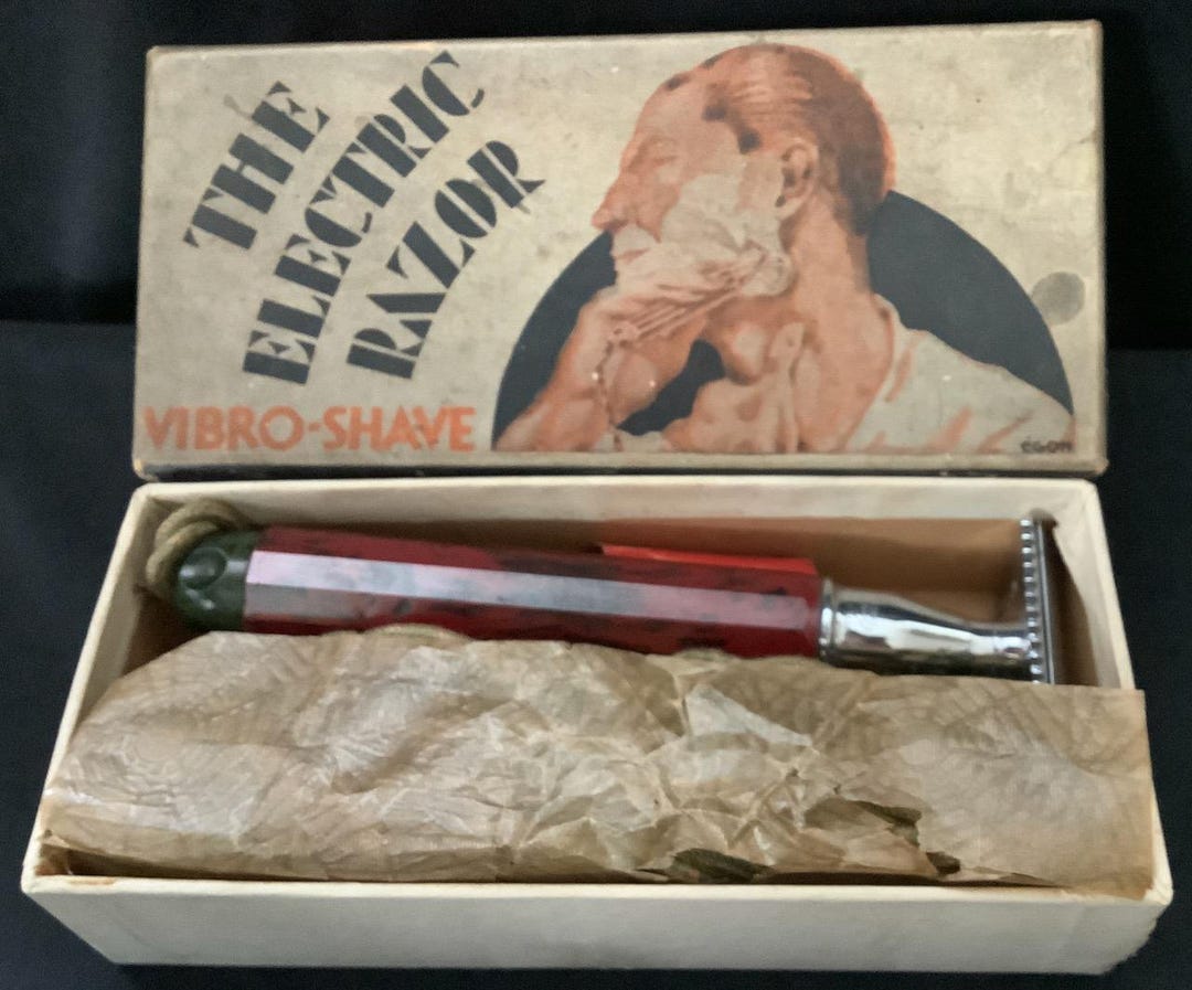 Vintage 1920s Vibro Shave Electric Razor - Etsy