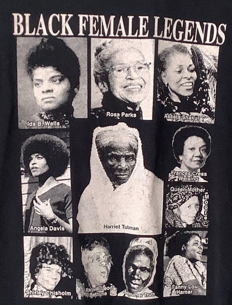 Vintage 1997 Black Female Legends T-shirt - Etsy