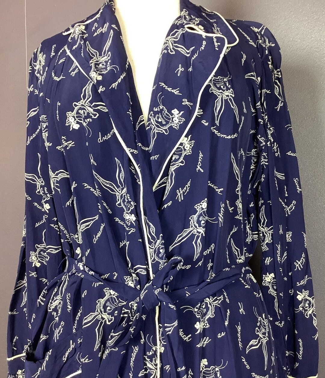 Vintage 1940s “harvey” Brock Pemberton Robe - Etsy