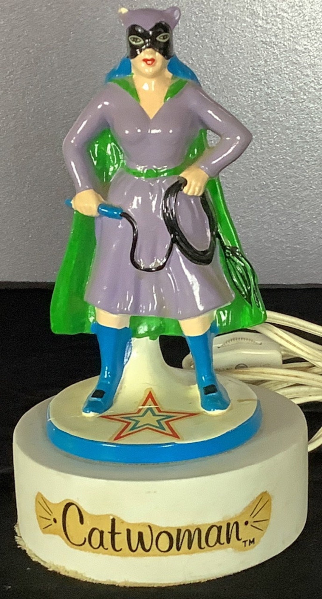 Vintage 1978 D.C. Comics Catwoman Nightlight - Etsy