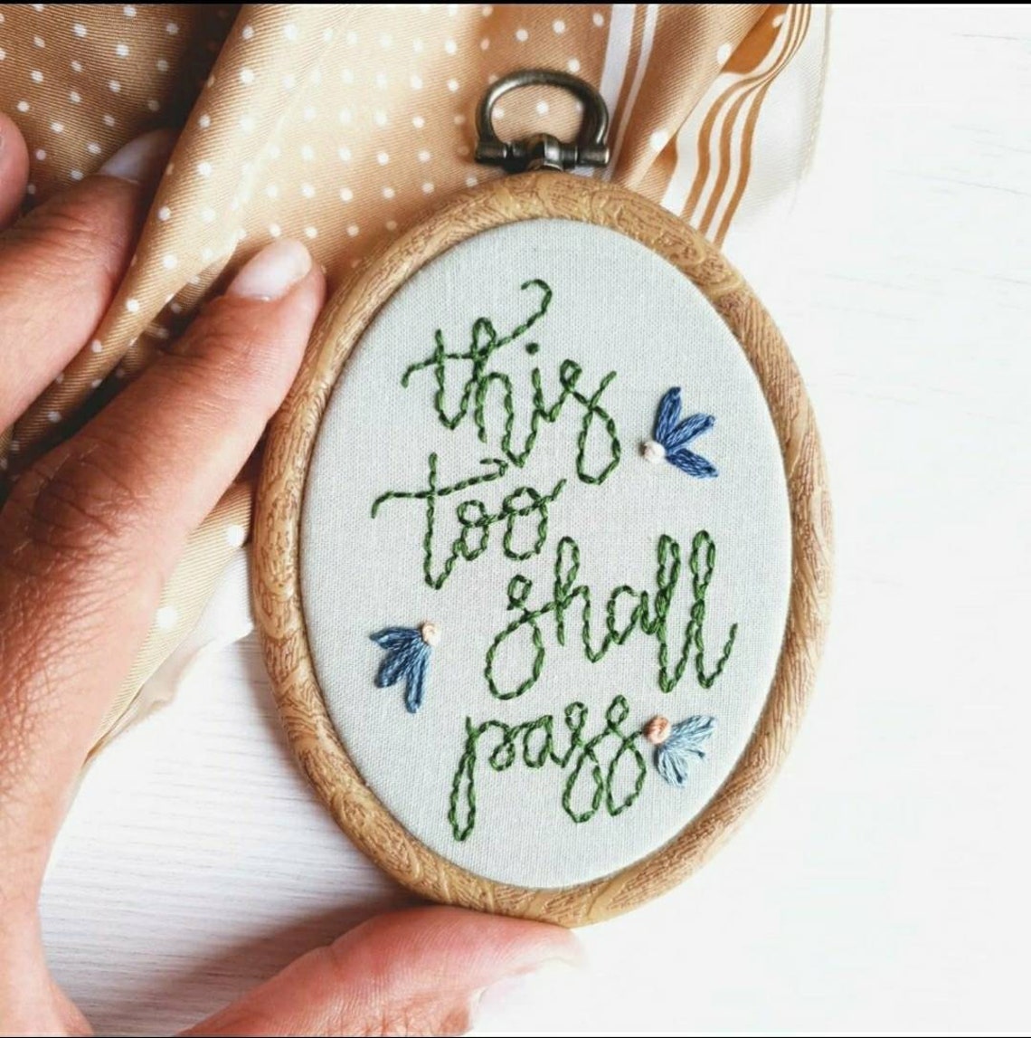 This too shall pass inspirational quote friendship gift | Etsy