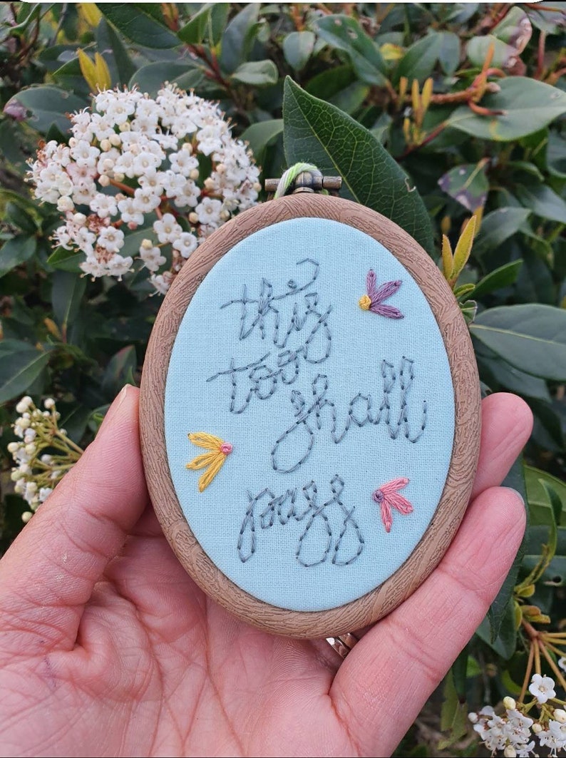 This too shall pass inspirational quote friendship gift | Etsy
