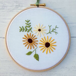Sunshine Hand Embroidery Kit, Stitch Kit, Craft Kit, Needle Work ...