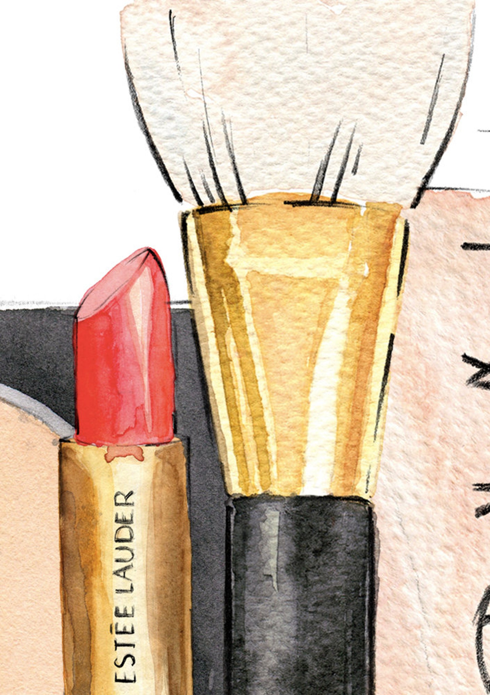 Makeup print makeup prints makeup wall art makeup art | Etsy