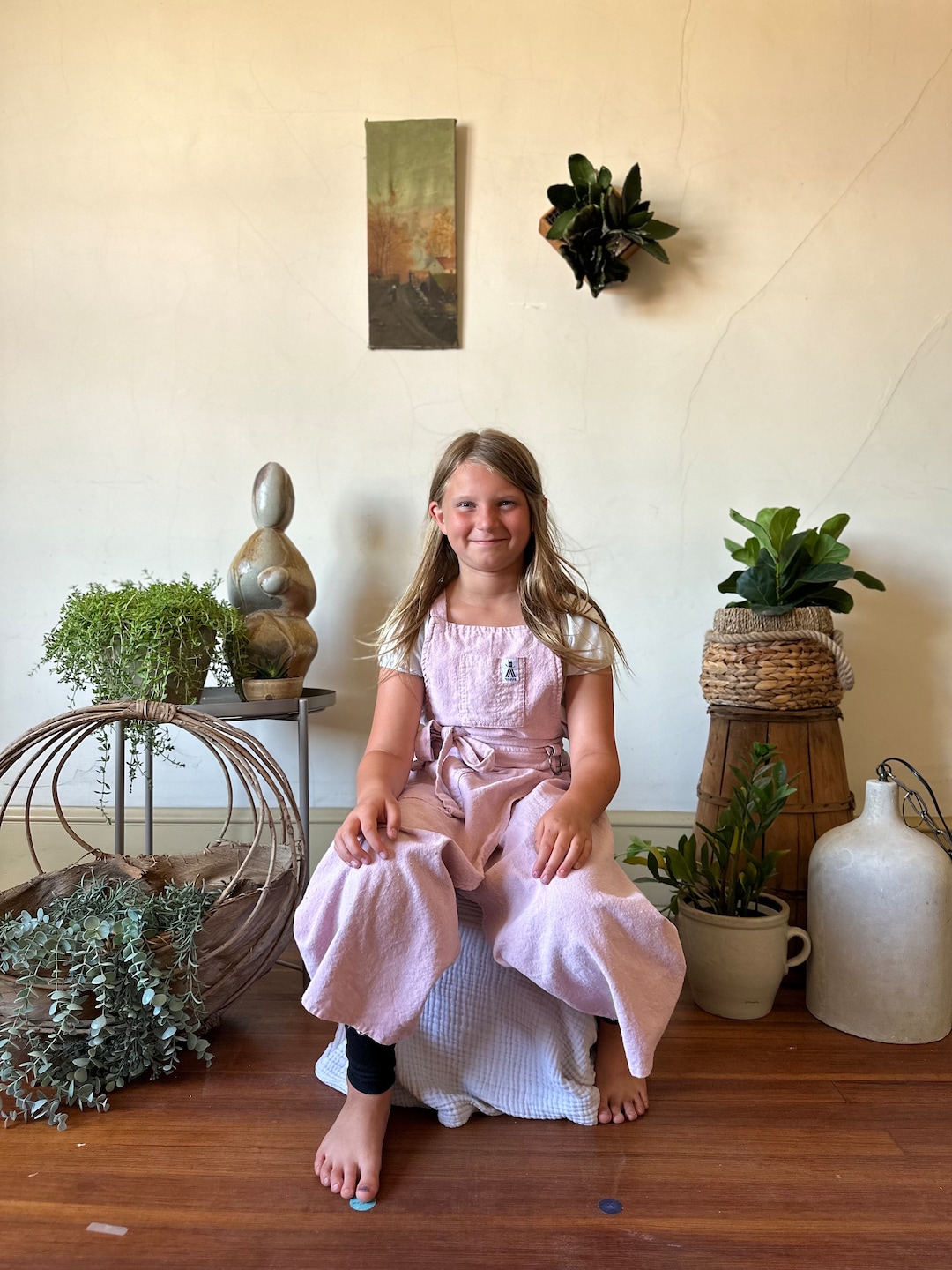 KIDS! Durable Cotton Canvas Pottery Apron Ceramic Apron Throwing Apron ...