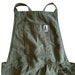 Green Durable Cotton Canvas Pottery Apron Ceramic Apron Throwing Apron ...