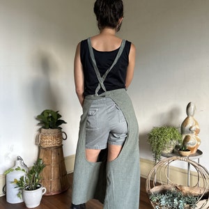 Green Durable Cotton Canvas Pottery Apron Ceramic Apron Throwing Apron ...