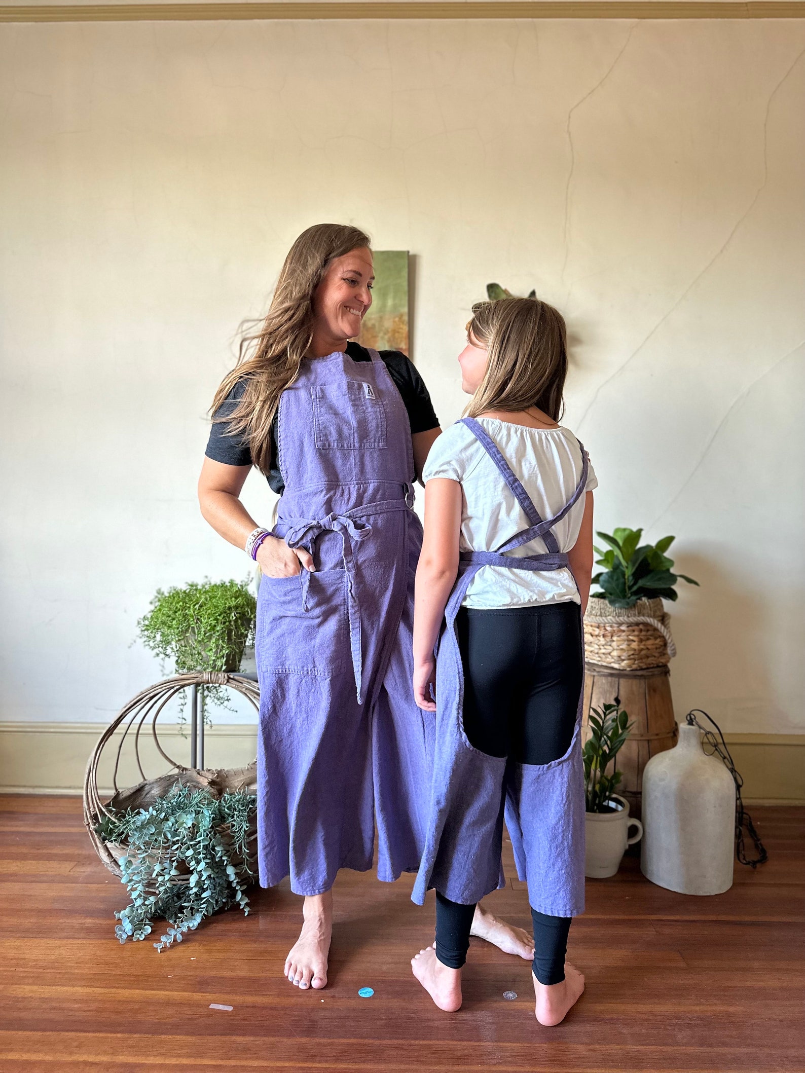 KIDS! Durable Cotton Canvas Pottery Apron Ceramic Apron Throwing Apron ...