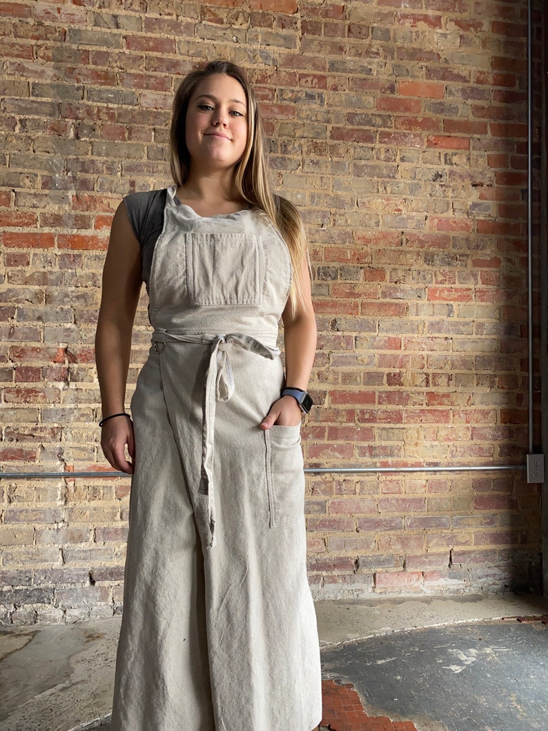 Natural Durable Cotton Canvas Pottery Apron Ceramic Apron - Etsy