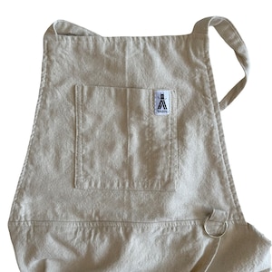Natural Durable Cotton Canvas Pottery Apron Ceramic Apron Throwing ...