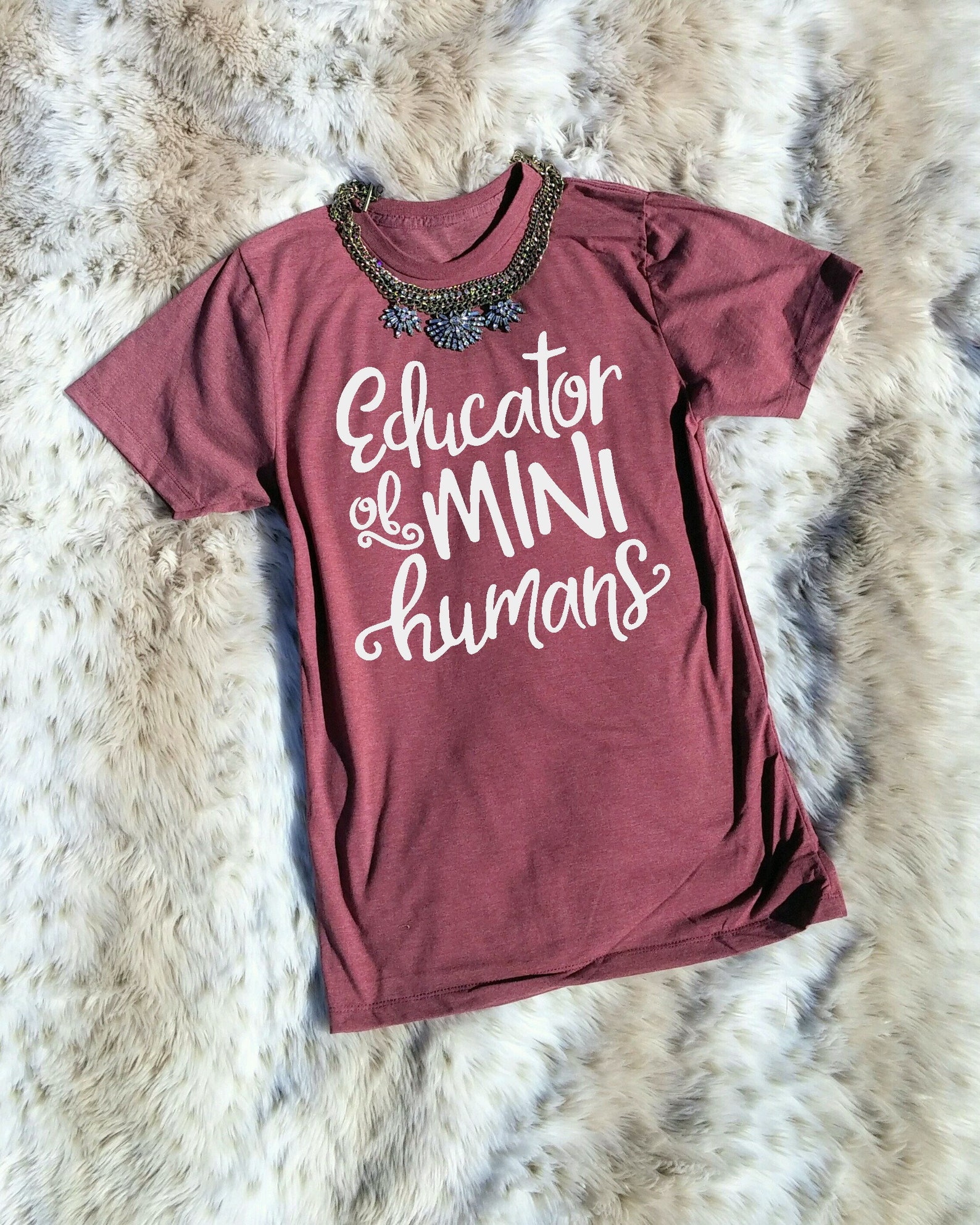 Educator of Mini Humans Teacher Shirts Teacher Shirt | Etsy