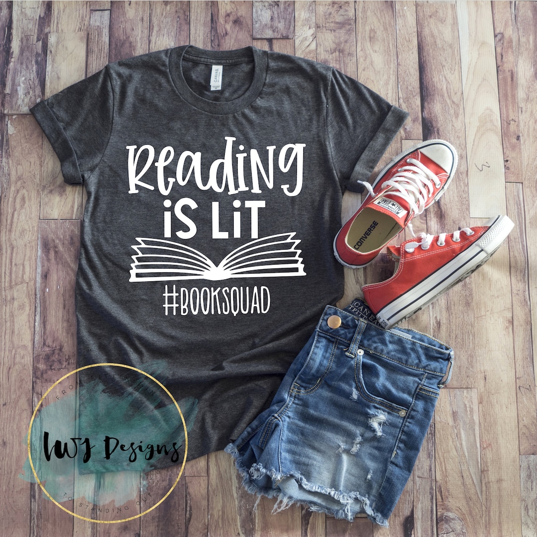 Reading Shirts for Teachers, Literacy Teacher Tshirts, Books Shirt ...