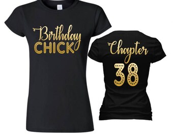 Birthday shirt women | Etsy