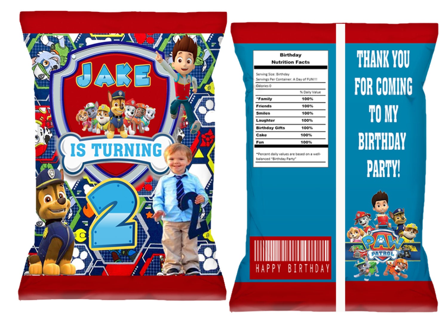 Paw Patrol Party Favor Bags Paw Patrol Custom Chip Bags | Etsy Paw Patrol Party Favor Bags Paw Patrol Custom Chip Bags | Etsy