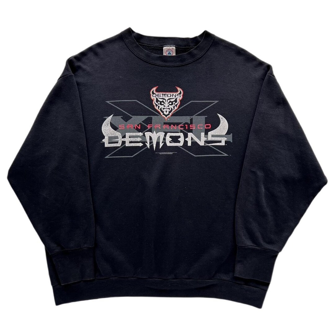 Vintage XFL San Francisco Demons Sweatshirt Size XL - Etsy