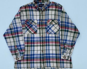 90s Plaid Shirt | Etsy