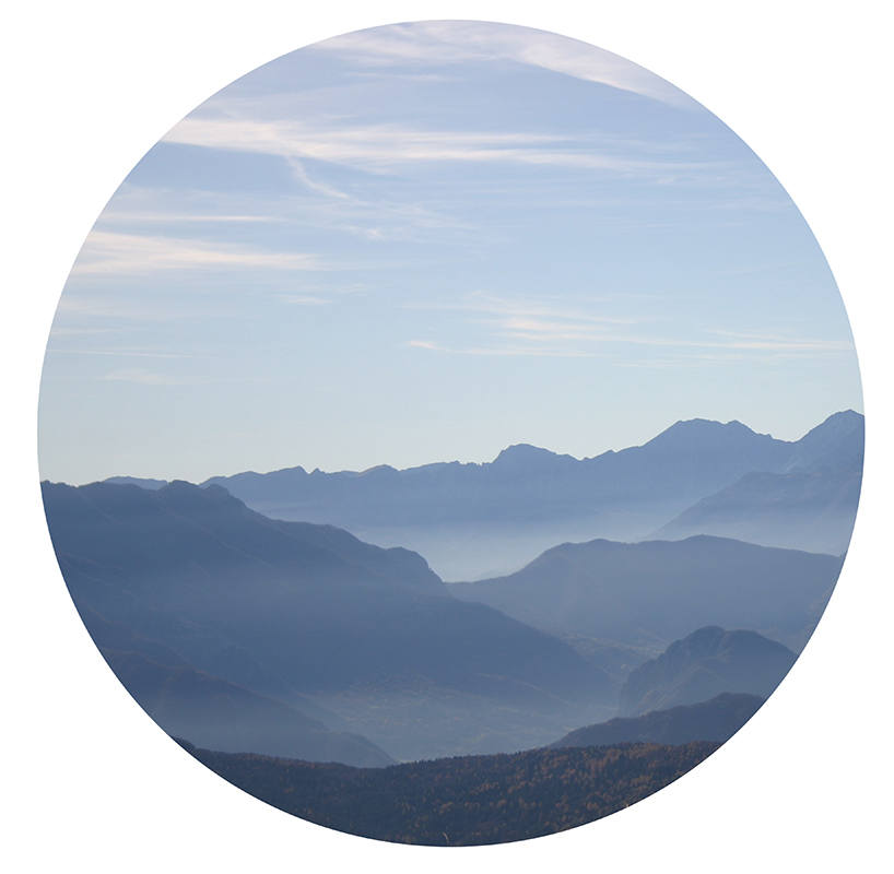 Nature Circle Prints Landscape Photographs Scandinavian Poster - Etsy