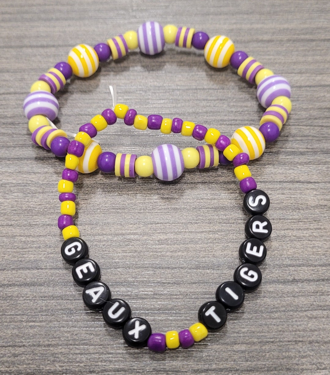 Geaux Tigers LSU College Football Sports Louisiana Purple and Gold ...