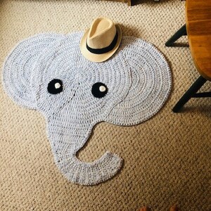 Elephant Rug Crochet PATTERN Baby Boy Baby Girl Gift Simple - Etsy