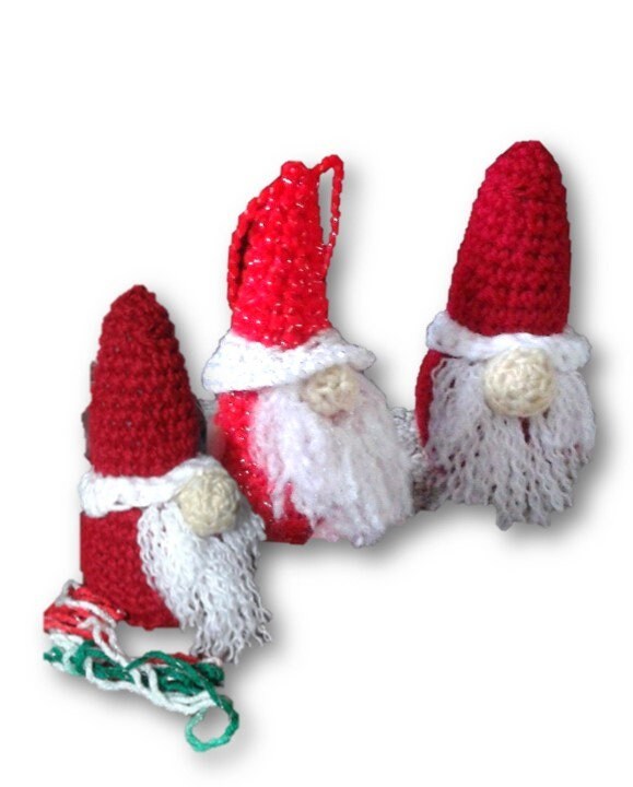 Santa Gnome Crochet PATTERN Santa Gonk Fast Cute Easy Fun - Etsy