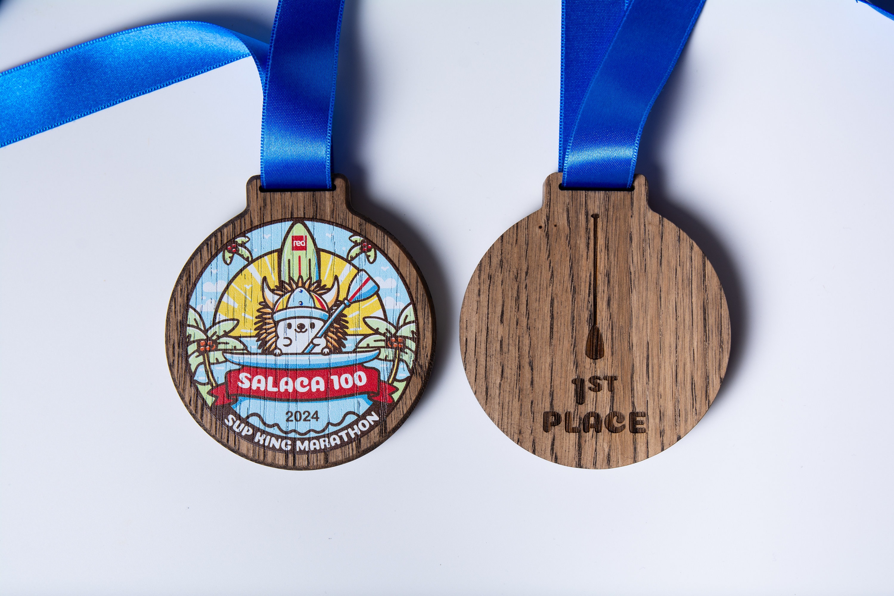 Custom Wooden Sports Medals Made of Oak Wood and Acrylic, Personalized ...
