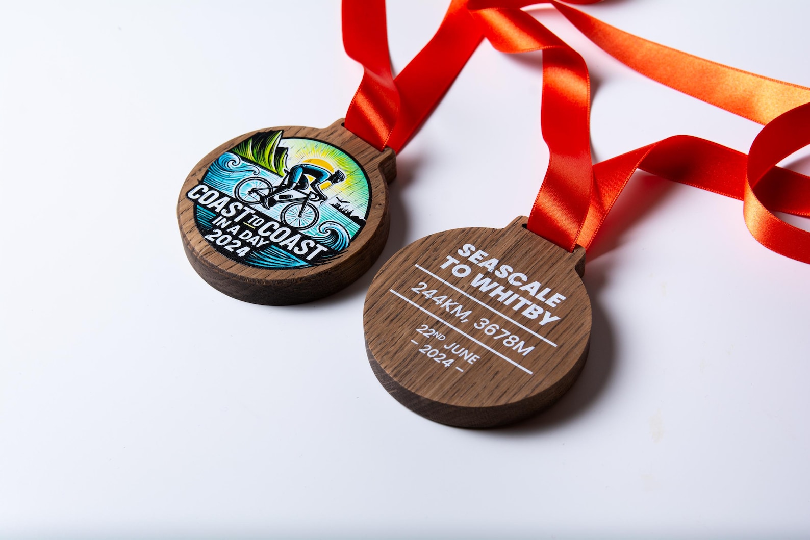 Custom Wooden Sports Medals Made of Oak Wood, Original Award ...