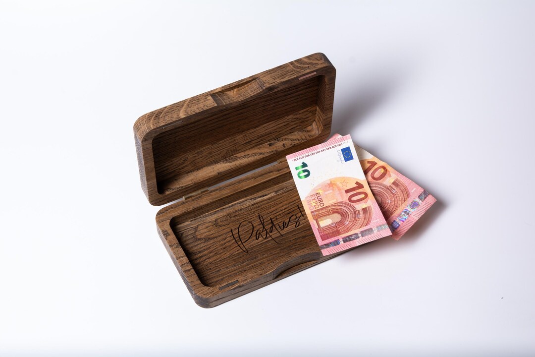 Wooden Money Gift Box for Birthday, Wedding Gift, Money Gift Idea ...
