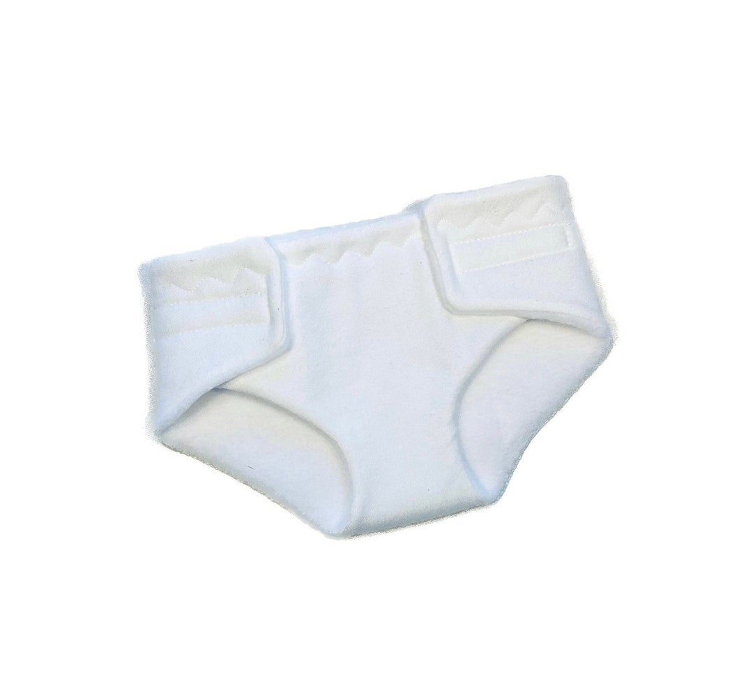 Doll Diapers - Gender Neutral - White Doll Diaper - Baby Doll Diaper - Etsy