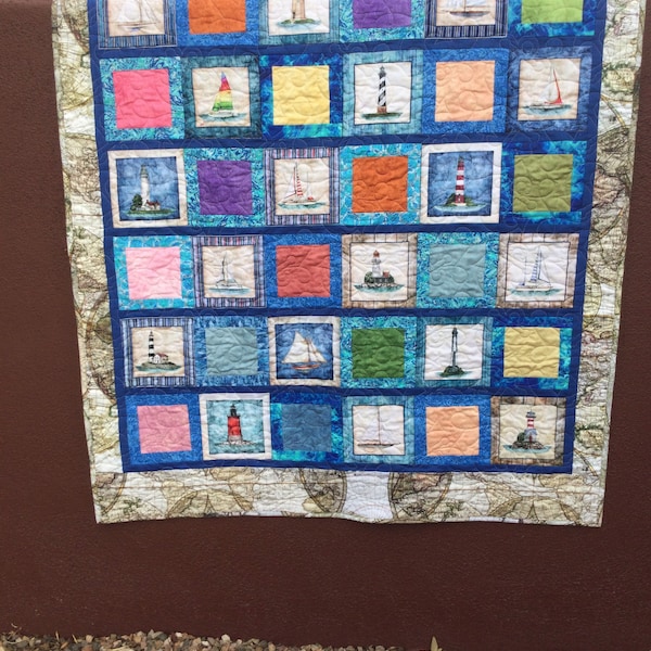 Beach Theme Quilt - Etsy