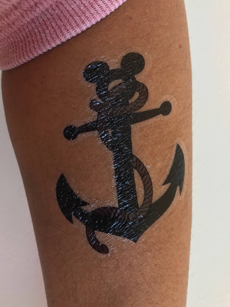 Disney Inspired Anchor Temporary Tattoo - Etsy