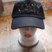 Space Cosmic Galactic Solar System Embroidered Black Unisex Cap Science ...