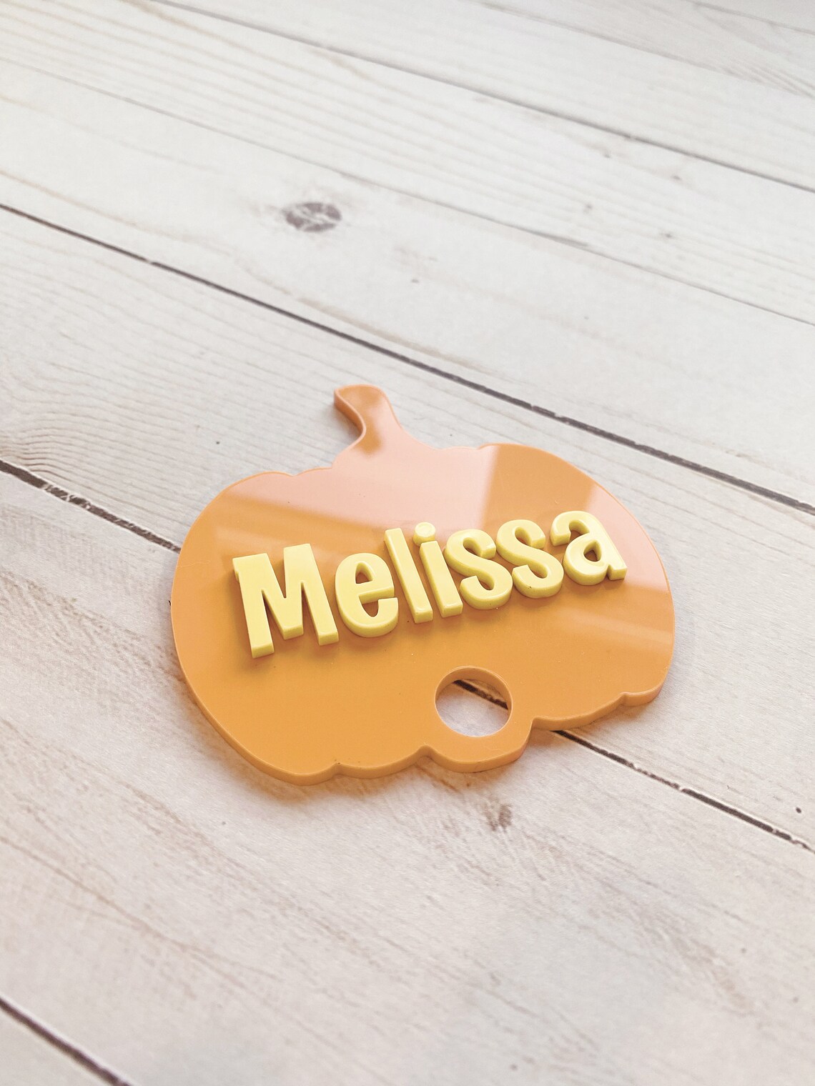 Custom Pumpkin Name Plate for Stanley H2.0 Tumbler - Etsy