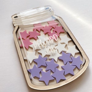 Reward Jar | Star Reward Jar | Chore Jar | Kids Reward Jar - Etsy