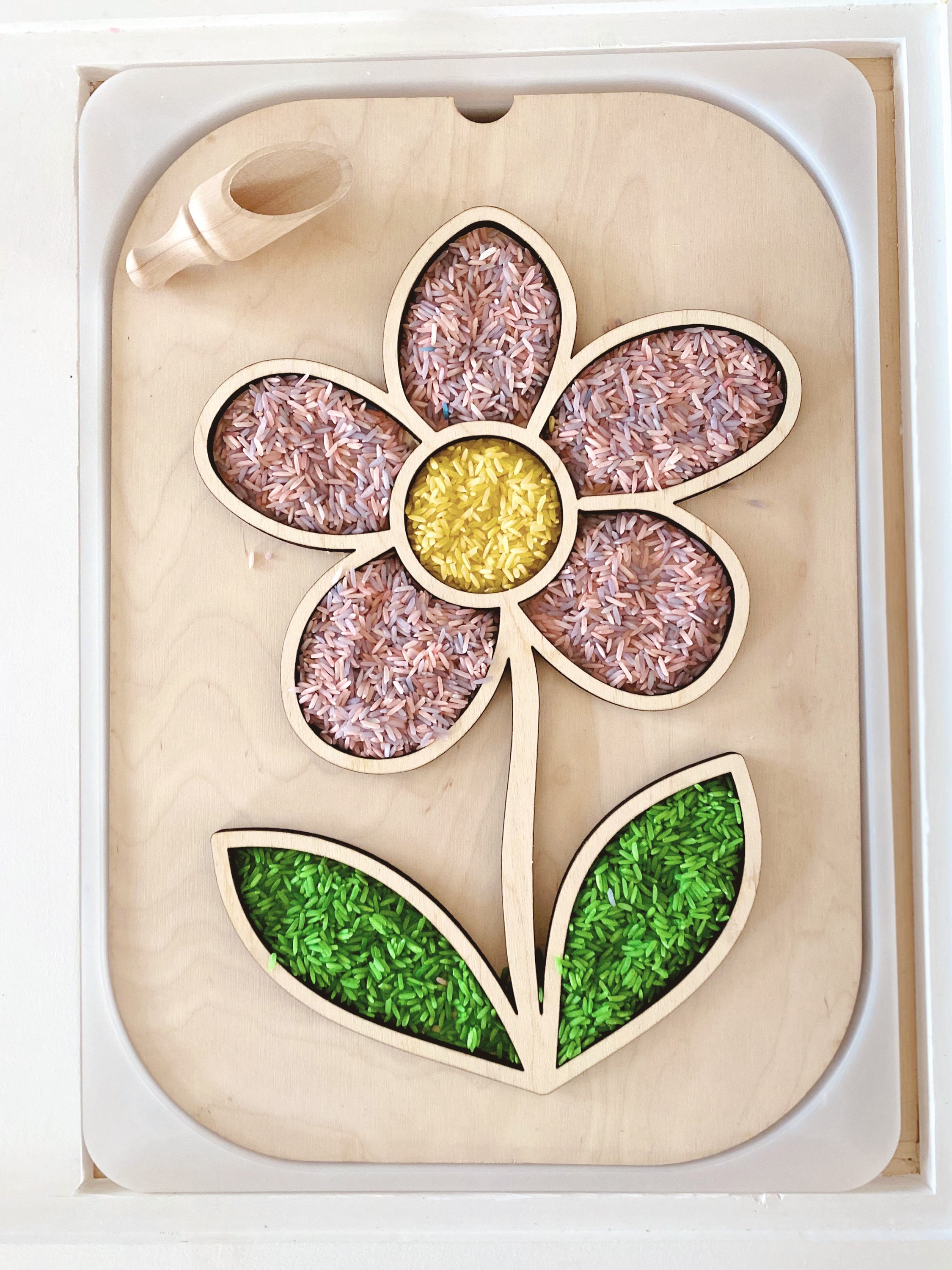 Fillable TROFAST Lid Insert | Flisat Insert | Spring Sensory Kit ...