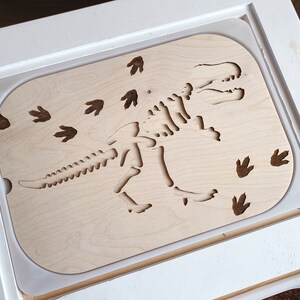Dinosaur TROFAST Lid Insert | Sensory Table Lid | Trofast Insert ...