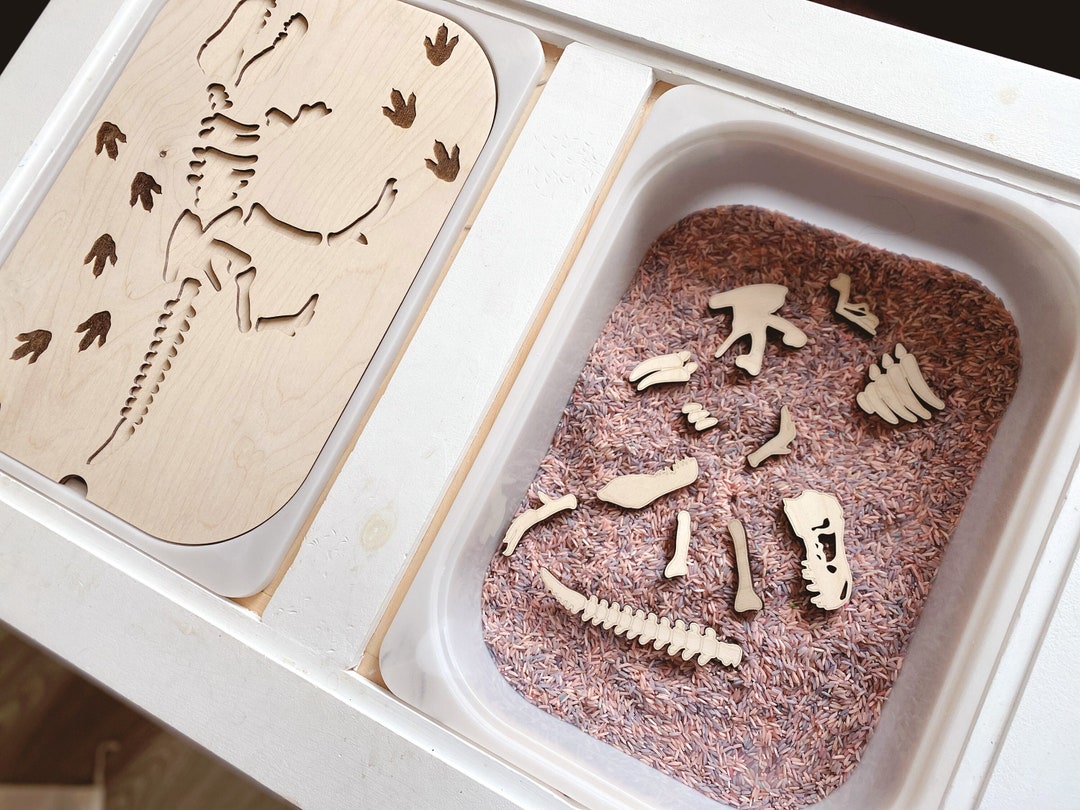 Dinosaur TROFAST Lid Insert | Sensory Table Lid | Trofast Insert ...