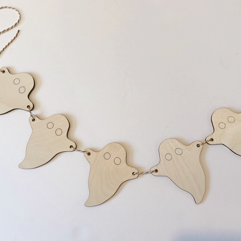 Ghost Garland - Etsy