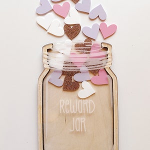 Valentine Reward Jar | Heart Reward Jar | Love Jar | Kids Reward Jar ...