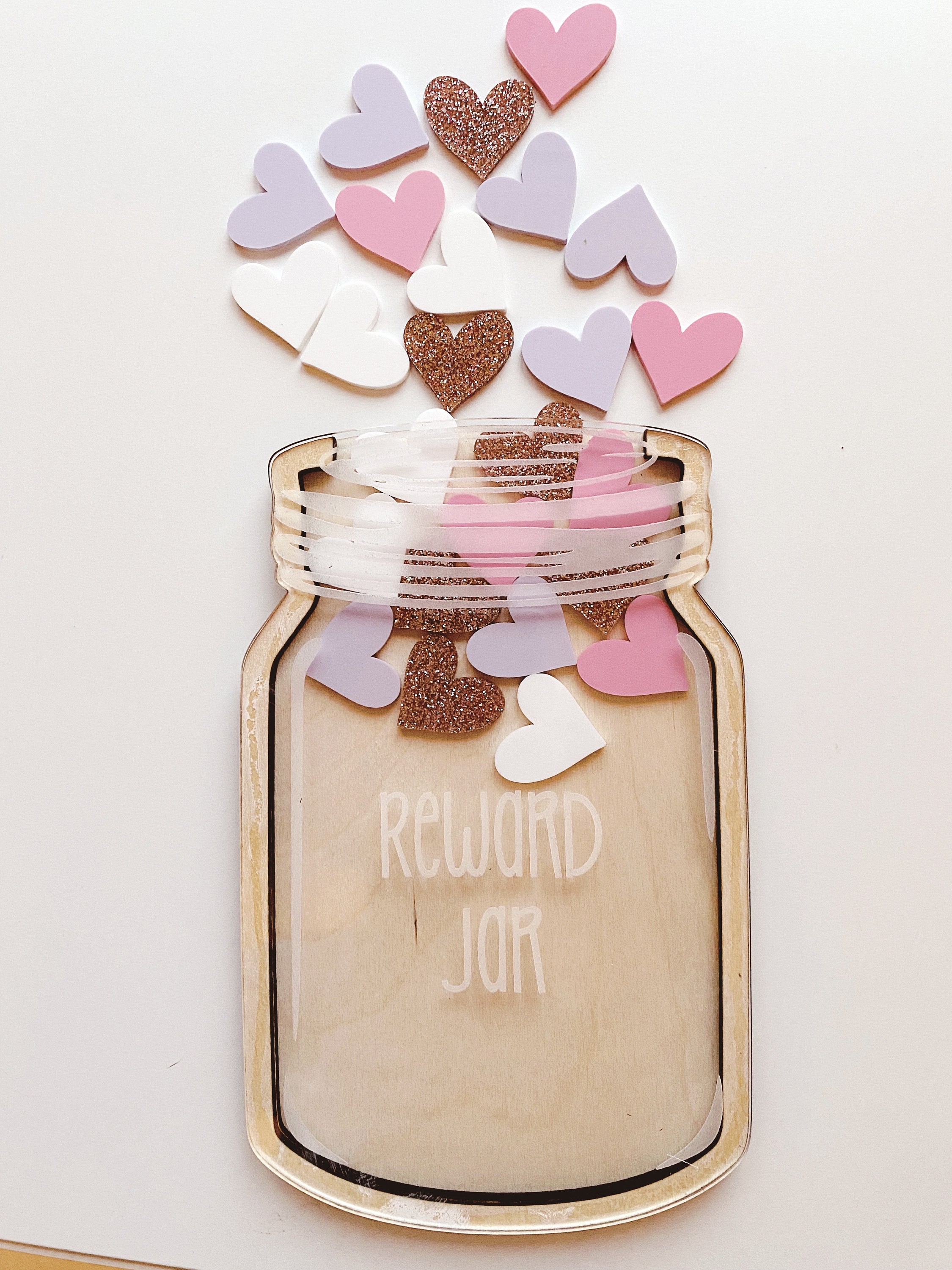 Valentine Reward Jar | Heart Reward Jar | Love Jar | Kids Reward Jar ...