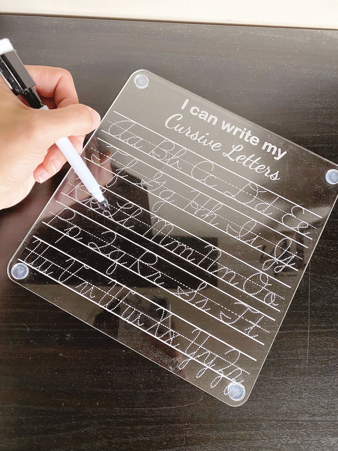 I Can Write My Cursive Letters Tracing Board | Learn to Write ...